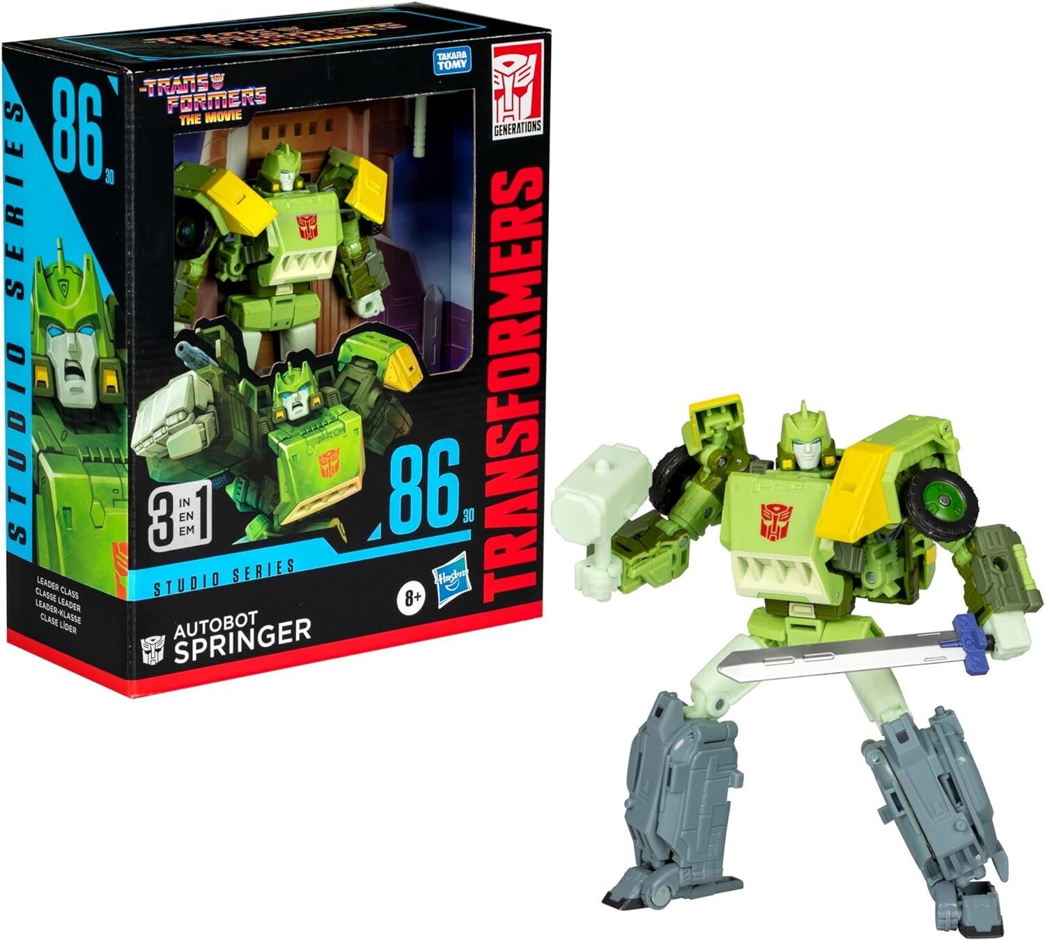 Transformers Studio Series 86 Leader Springer | Toy Roundup