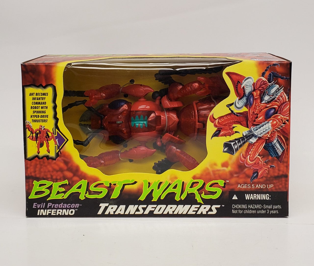 Transformers Beast Wars 1996 Hasbro Evil Predacon Inferno | Toy Roundup