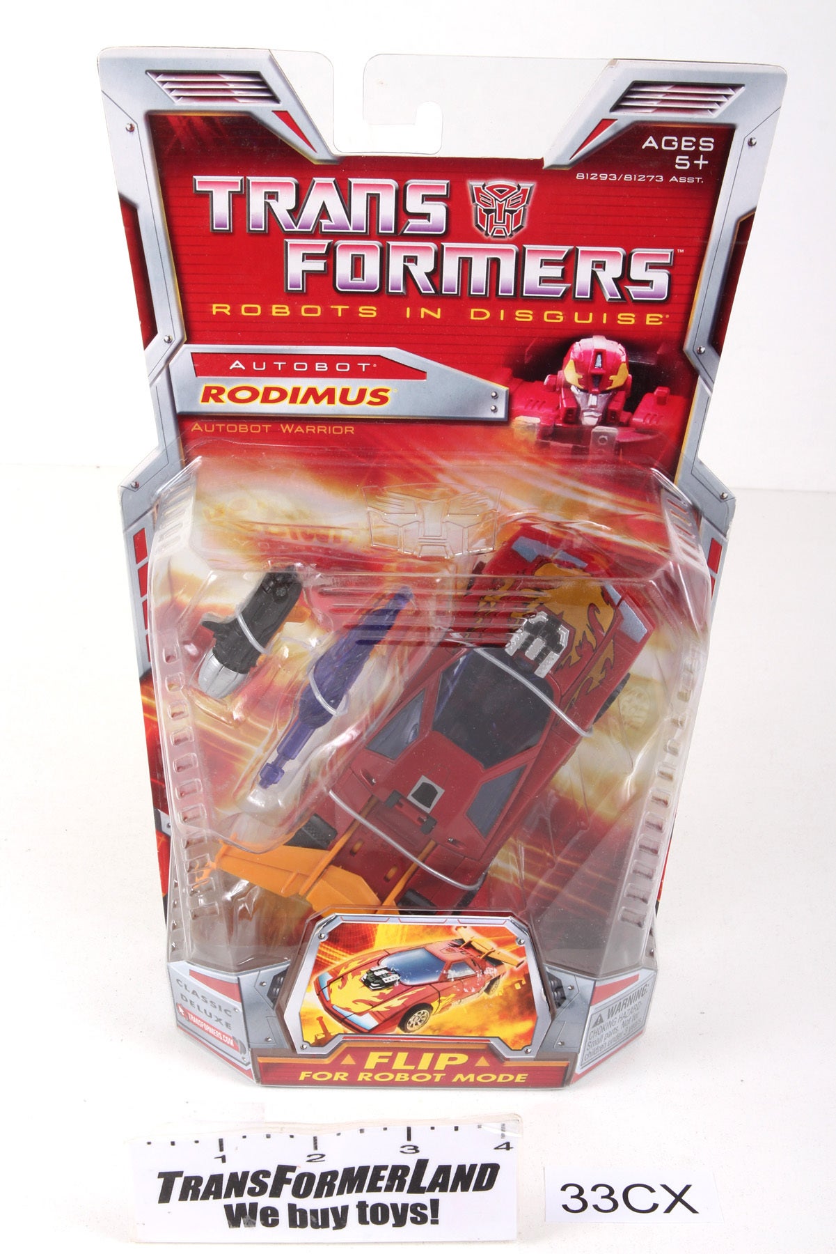 Transformers Classic Deluxe Figure: Rodimus Prime | Toy Roundup