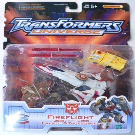 Transformers Universe Fireflight Firebot & Thunderwing Figure Set | Toy ...